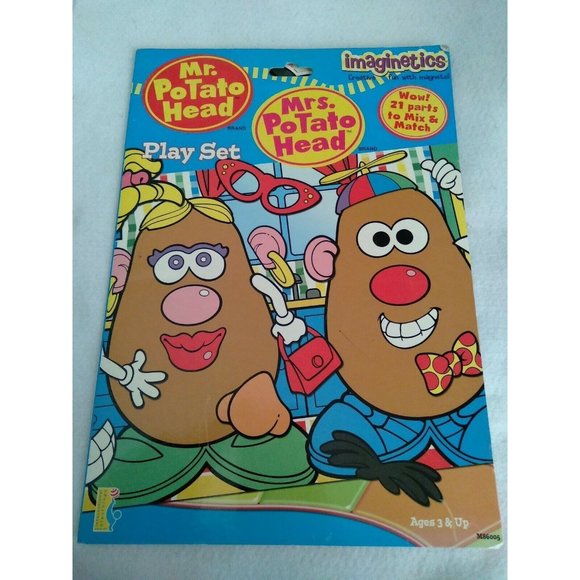 Hasbro Toys Vintage Hasbro Imaginetix Mr Mrs Potato Head Play Set Complete Poshmark